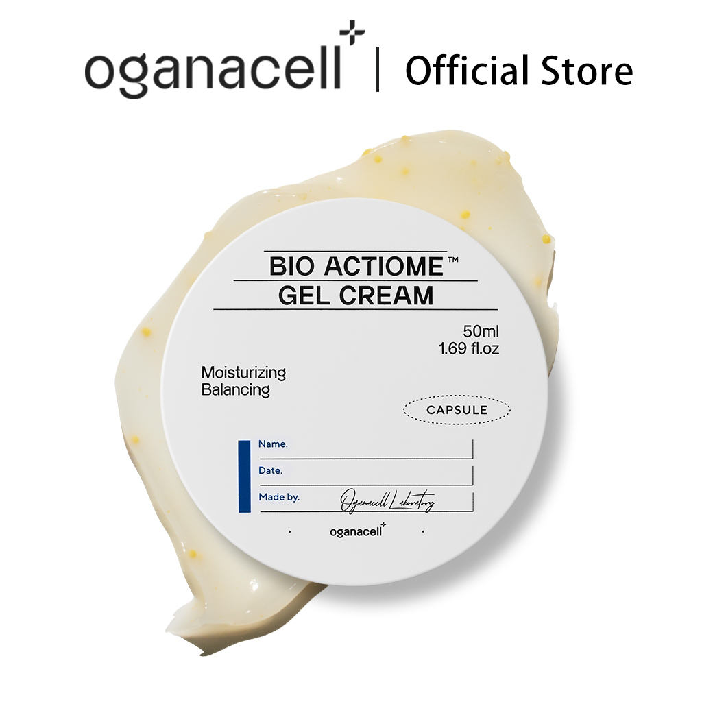 OGANACELL Bio Actiome Soothing Moisturizer Gel Cream Vitamin C ...