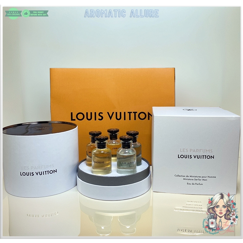 Louis Vuitton 5-in-1 Fragrance Gift Set (5 x 30ml) | Shopee Singapore