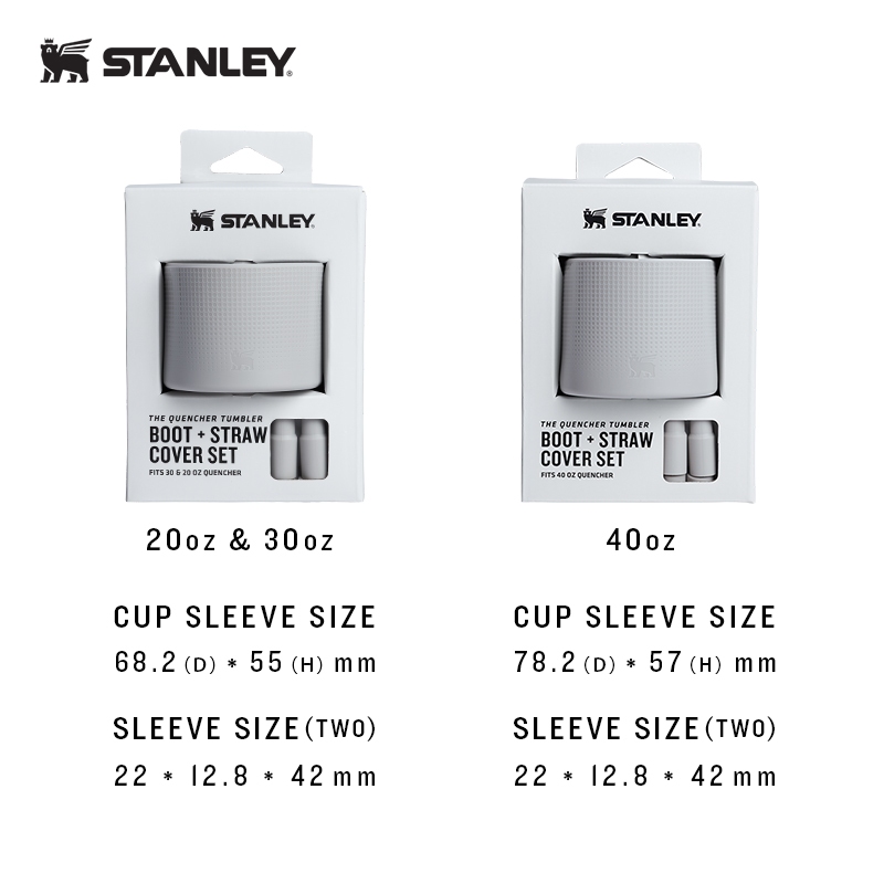 Stanley Quencher Boot and Straw Cover Set 40oz or 30oz&20oz | Shopee ...