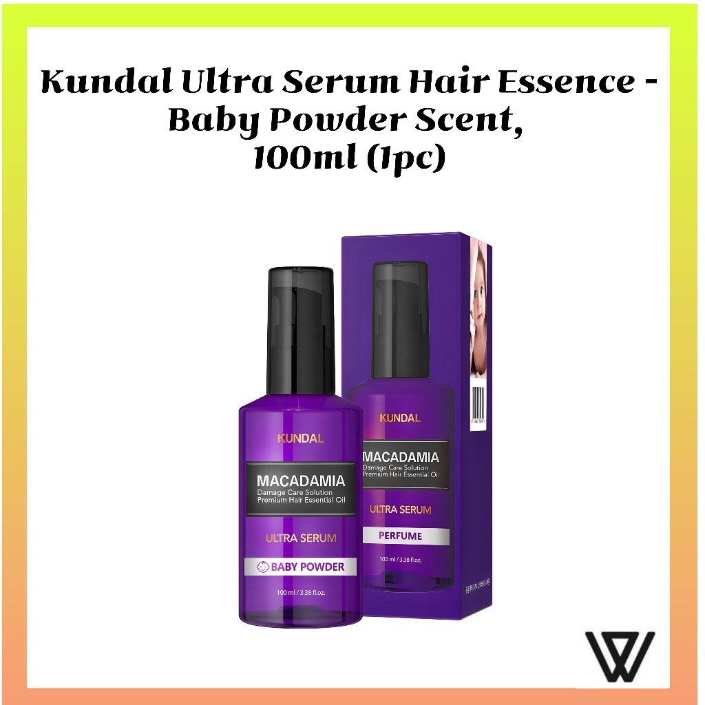 Kundal Ultra Serum Hair Essence – Baby Powder Scent, 100ml (1pc ...