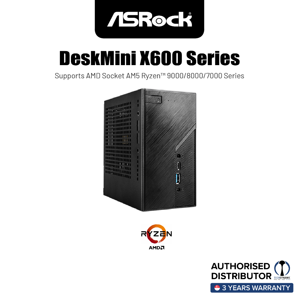 ASROCK DESKMINI X600 Barebones | Shopee Singapore