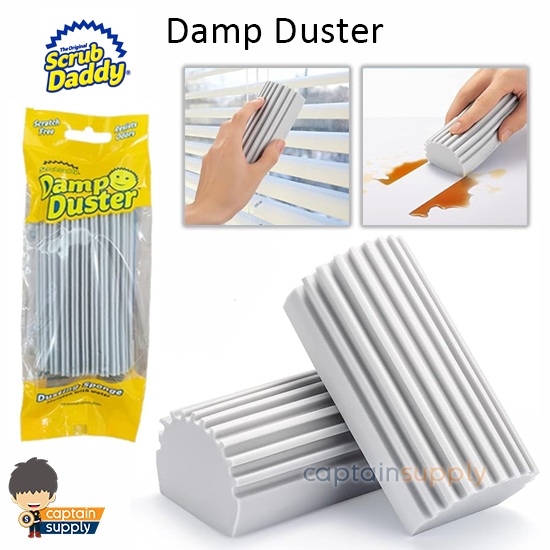 Scrub Daddy Multipurpose Damp Duster PVA Magic Sponge Dust Dirt Cleaner ...