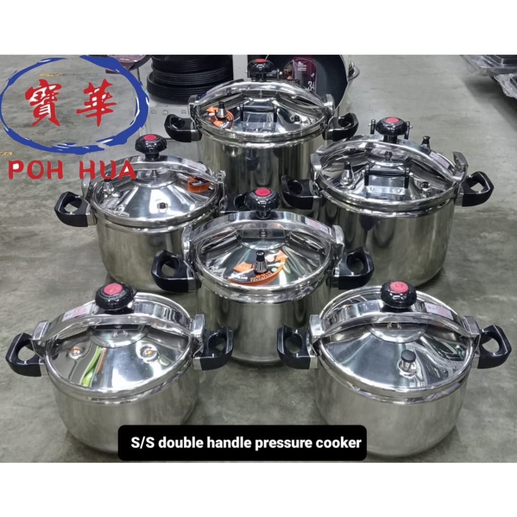 Double Handle Pressure Cooker Single Handle Stainless Steel Pressure ...