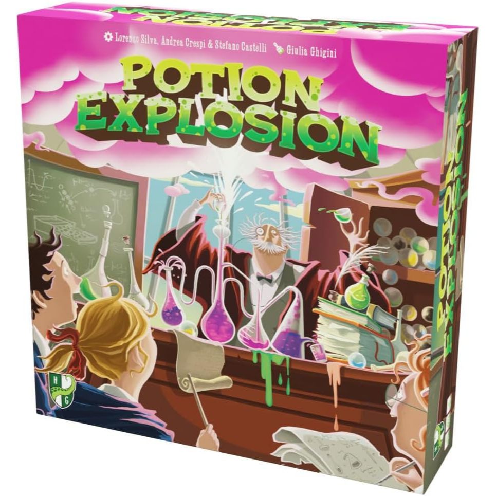 Potion Explosion 2nd Edition board game with Plastic Tray (GUARANTEED ...