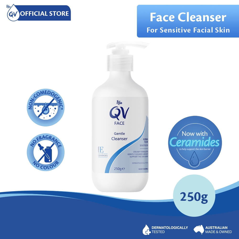 QV Face Gentle Cleanser 250G | Shopee Singapore