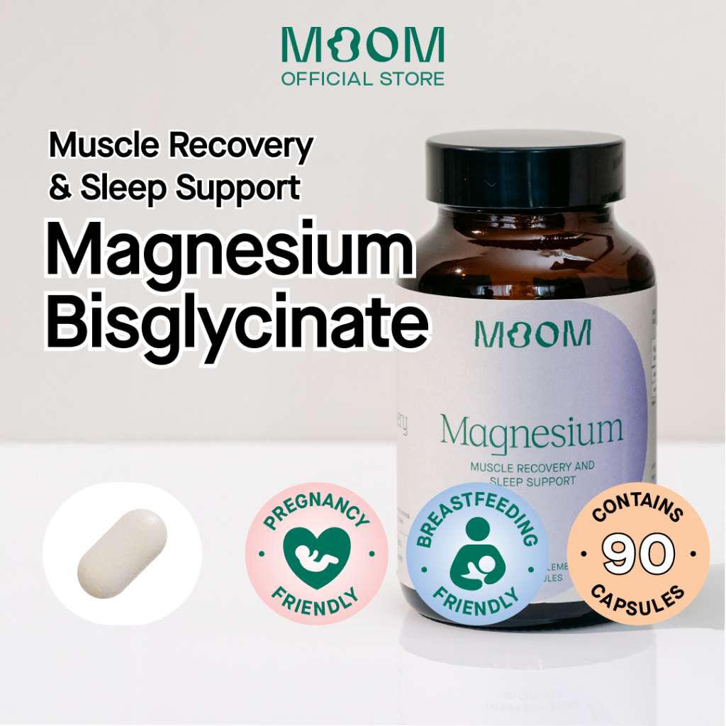 Moom Health™ Magnesium Bisgylcinate. Sleep Support, Muscle Recovery ...