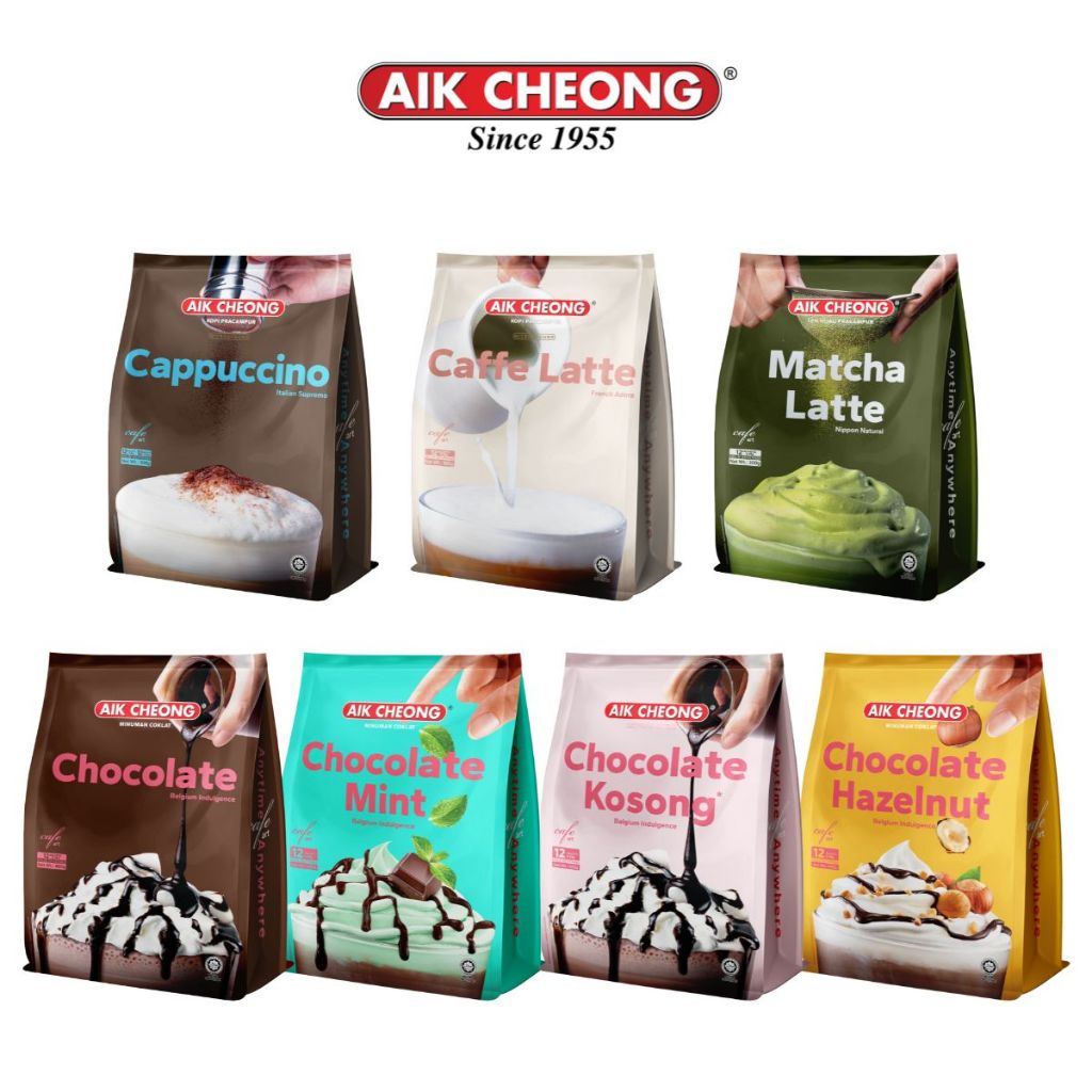Aik Cheong Cafe Art - Assorted Flavors (12s per pack) | Shopee Singapore