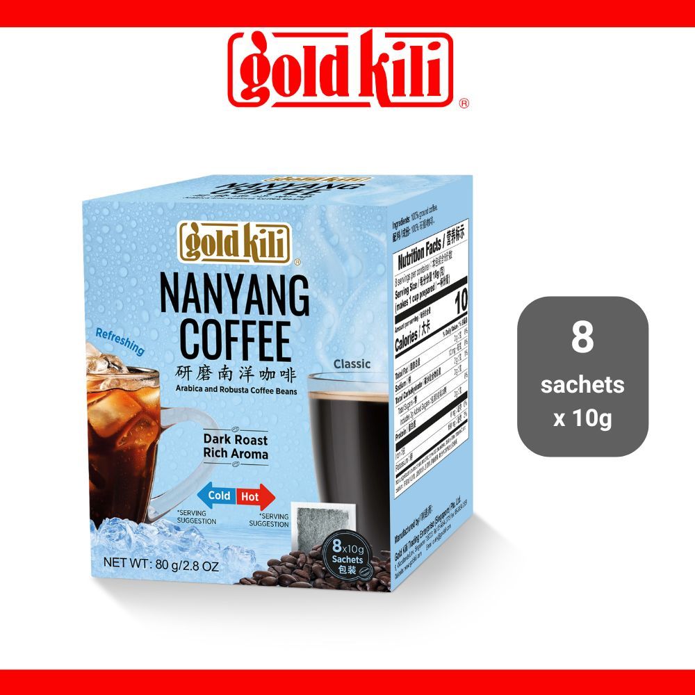 Gold Kili Duo Brew Nanyang Coffee Instant Coffee Cold/Hot Brew x 8 ...