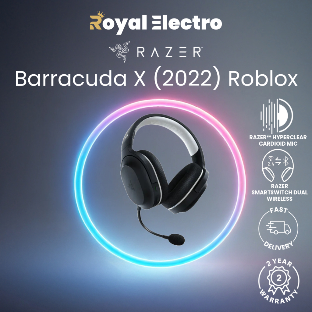 Razer Barracuda X (2022) Roblox Edition - Wireless Multi-platform ...