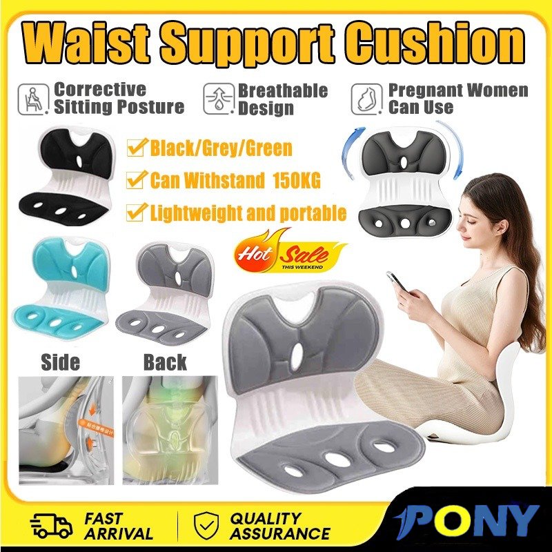 Pony Posture Correction Chair Ergonomic Design Waist Back Support ...