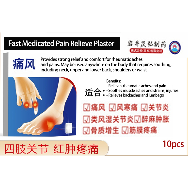 [SG] Japan Muscle Pain Relief Plaster for Sport Injury, Rheumatism ...