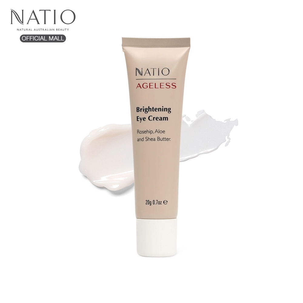 Natio Ageless Brightening Eye Cream, 20g | Shopee Singapore