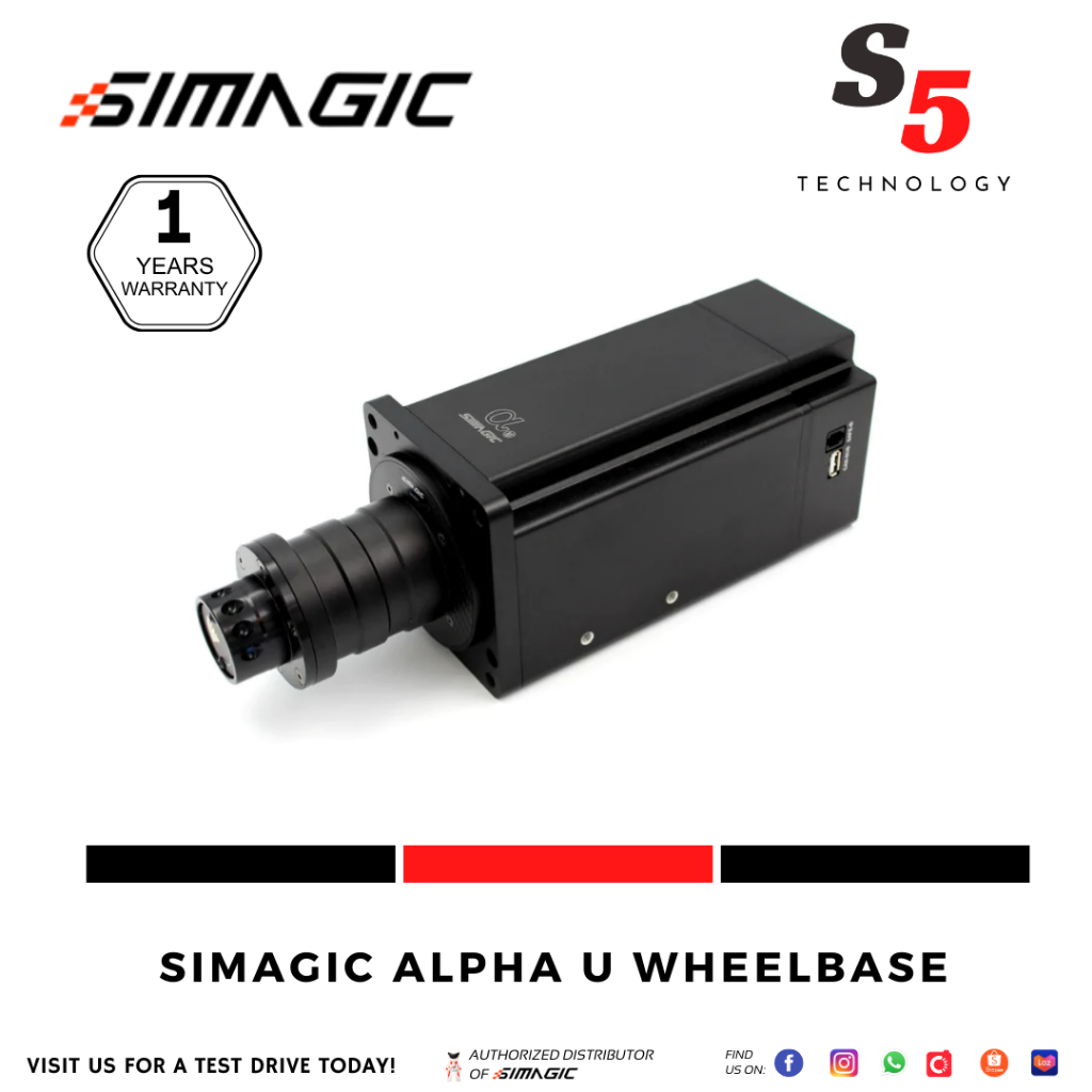 SIMAGIC Alpha U Direct Drive Wheelbase | Shopee Singapore