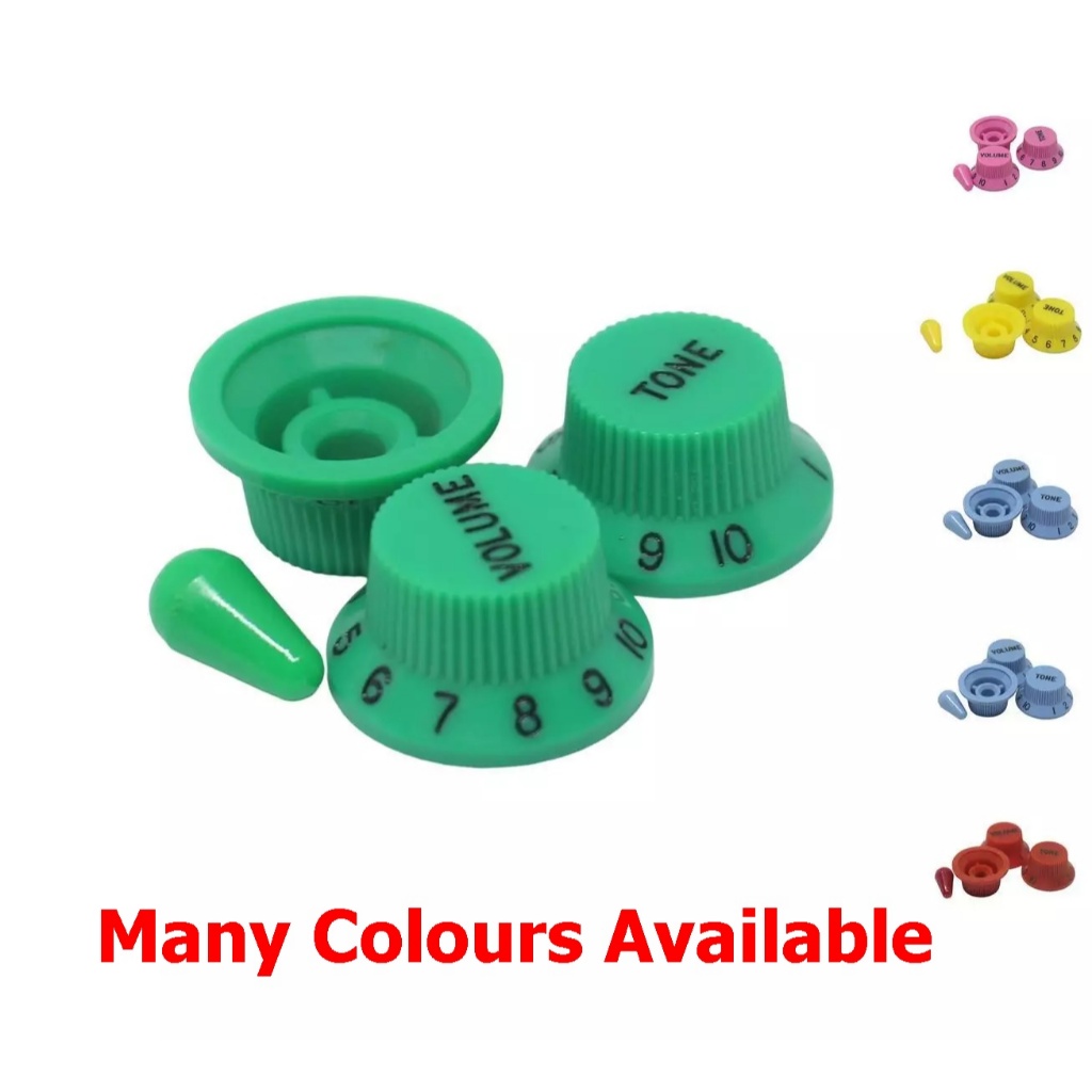 Ibanez Or Strat Knobs Colored Replacement with Switch Tip Made In Japan ...