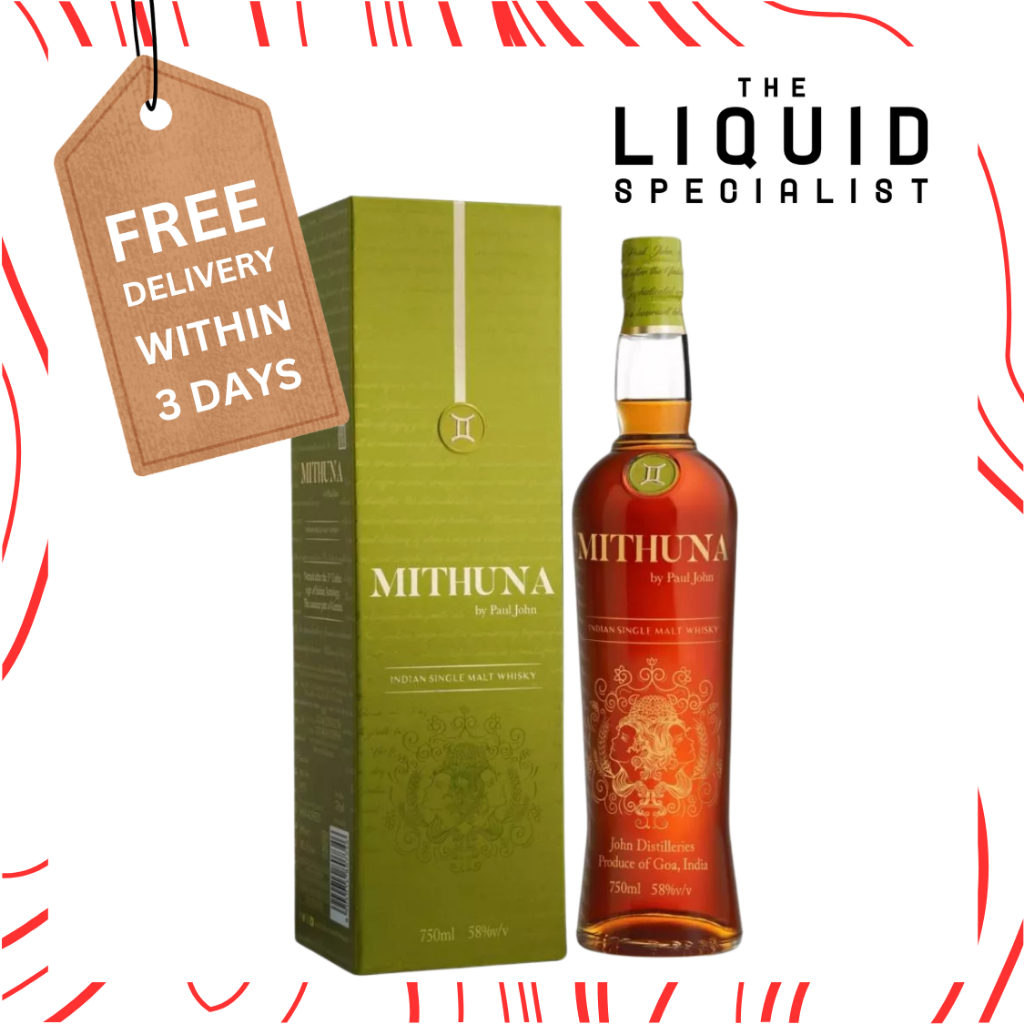 Paul John Mithuna American Oak Indian Single Malt Whisky – 70cl ...