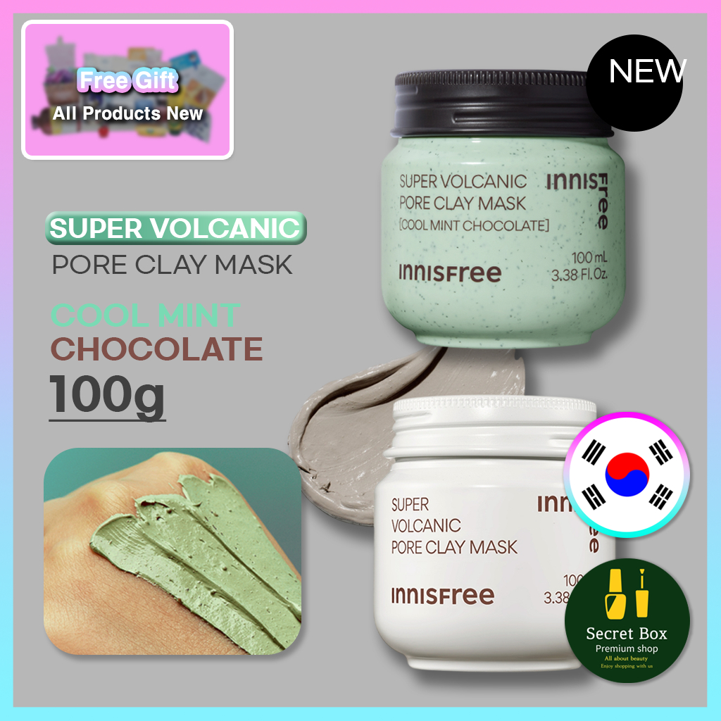 [innisfree] Super Volcanic Pore Clay Mask ,[Cool Mint Choco] 100ml ...
