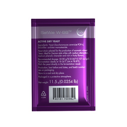 Safale W-68 Active Dry Yeast | Shopee Singapore