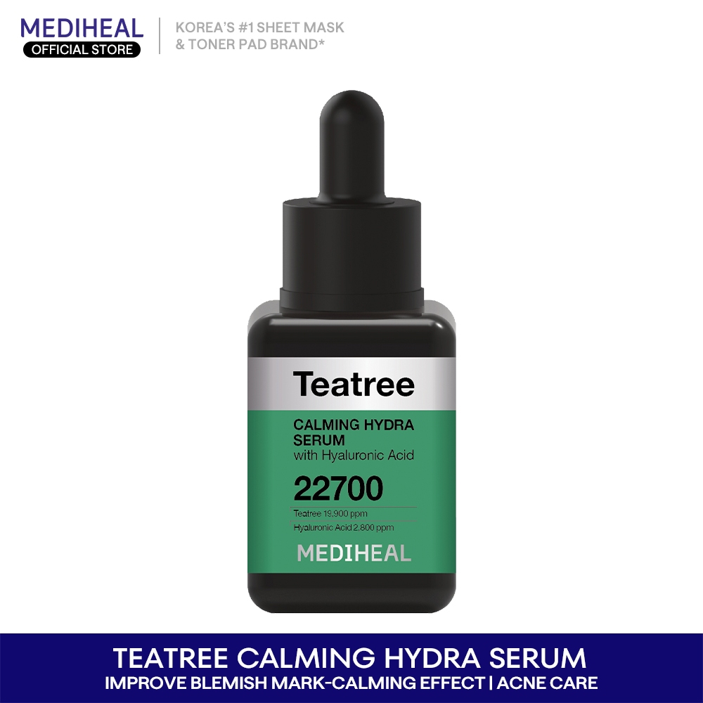 MEDIHEAL *NEW* Tea tree Calming Hydra Serum 40ml (Teatree, Hyaluronic ...