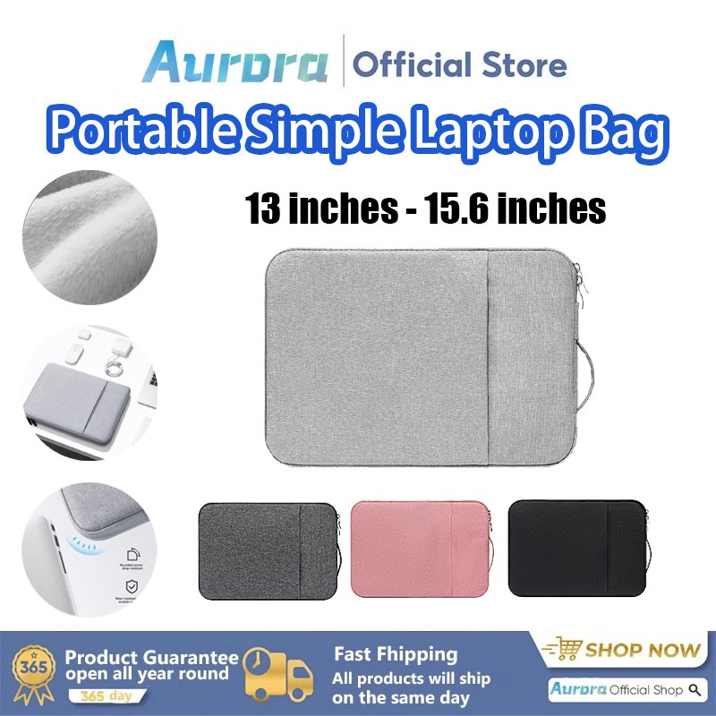 SG Stock Waterproof Laptop Bag with sling 13 14 15.6 Inch Notebook ...