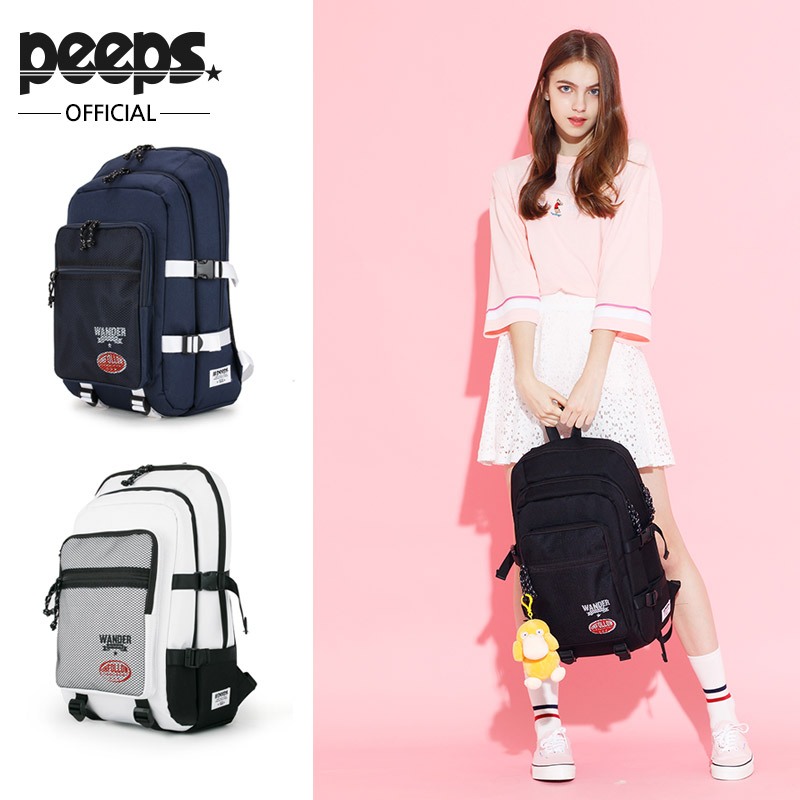 [PEEPS] Beginning Backpack(3 Color) | Shopee Singapore