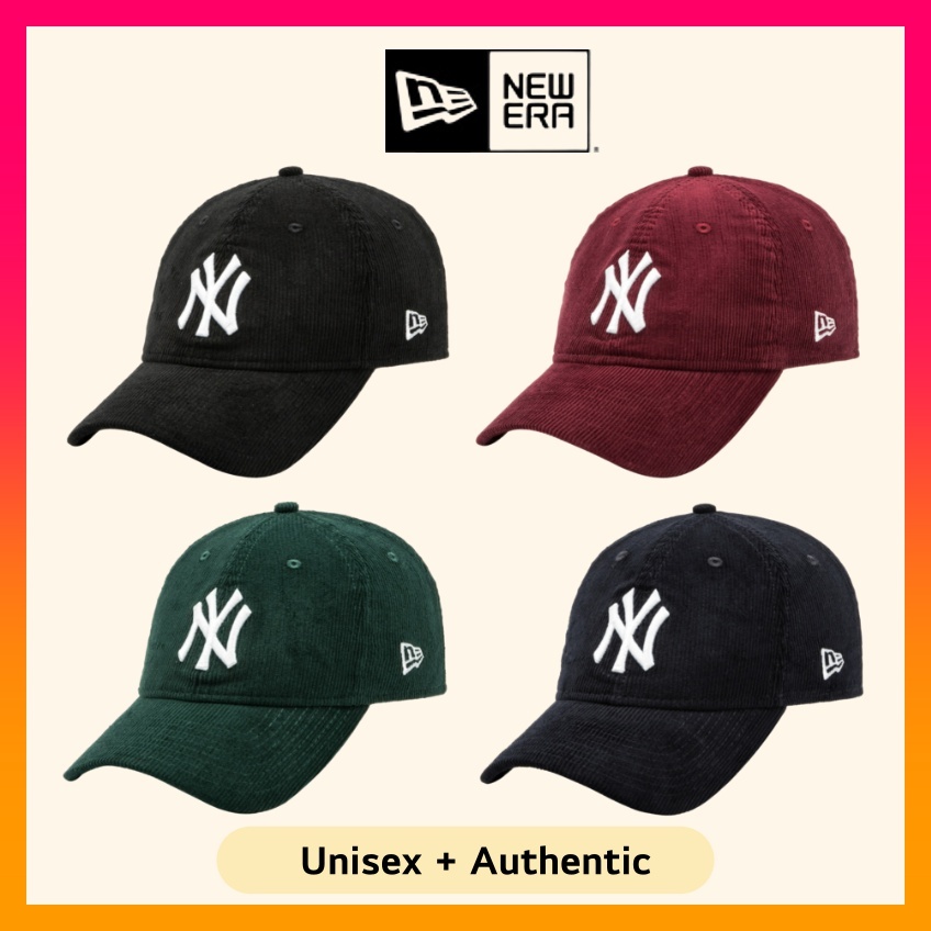 NEWERA MLB New York Yankees Corduroy Unstructured Ball Cap | Shopee Singapore