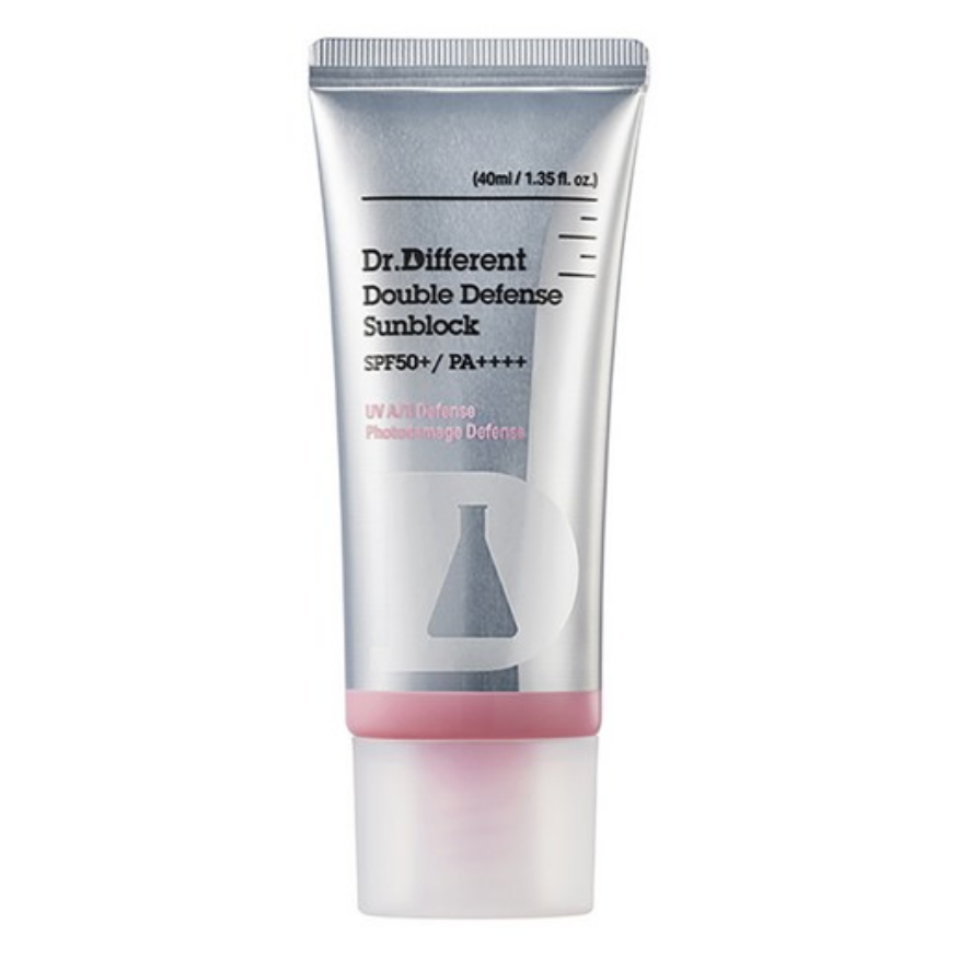 [Dr. Different] Double Defense Mineral Sunscreen SPF50+ PA++++ 40ml ...