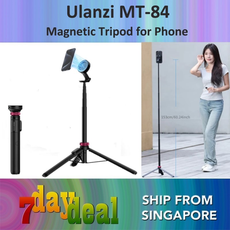 Ulanzi MT-84 Magnetic Tripod for Phone (T001) | Shopee Singapore