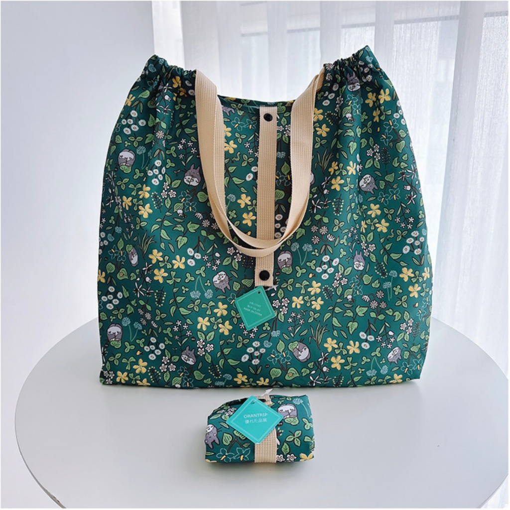 (8designs)Everyday Used Foldable Shopping Bag Travel Grocery Tote Bag ...