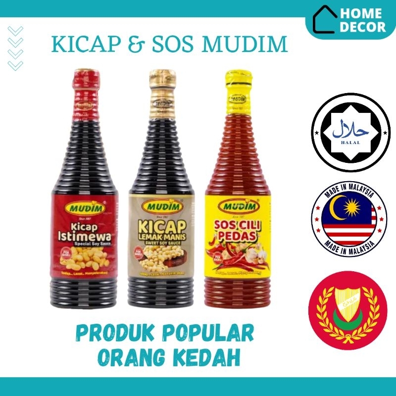 kicap mudim sos mudim buatan orang kedah paling sedap | Shopee Singapore