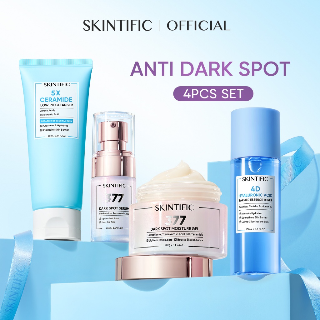 [Shopee Exclusive] SKINTIFIC Anti Dark Spot Brand Box 4PCs Set Worth ...