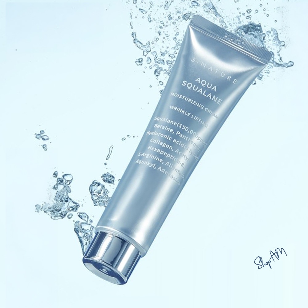 S.NATURE Aqua Squalane Moisturizing Cream 60ml / 30ml | Shopee Singapore