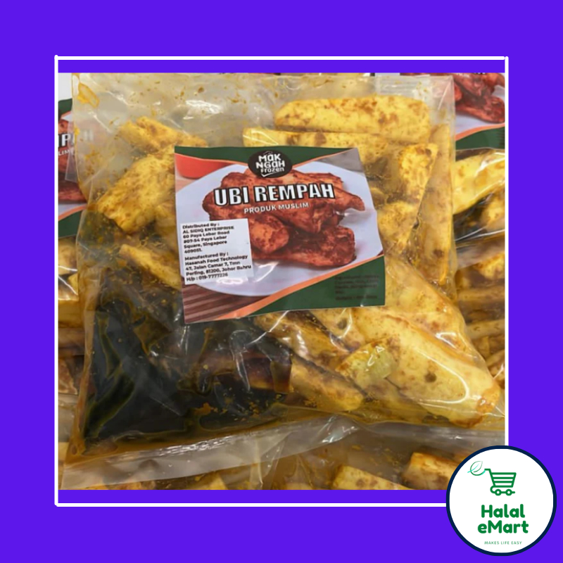 Ubi Goreng Rempah with Sambal Kicap Frozen 500g Halal | Shopee Singapore