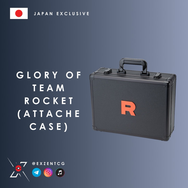 Pokemon Glory of Team Rocket Attache Case Set | Shopee Singapore