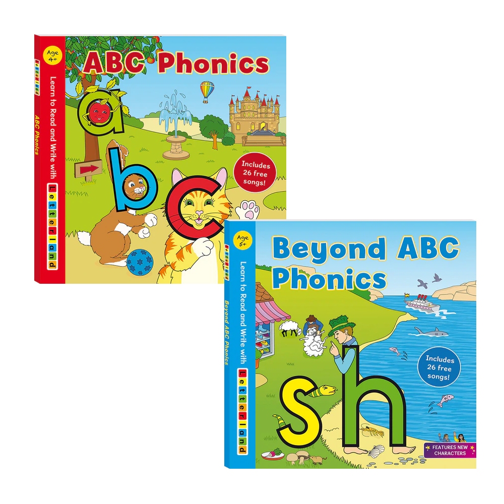 Letterland ABC Phonics/ Beyond ABC Phonics | Shopee Singapore