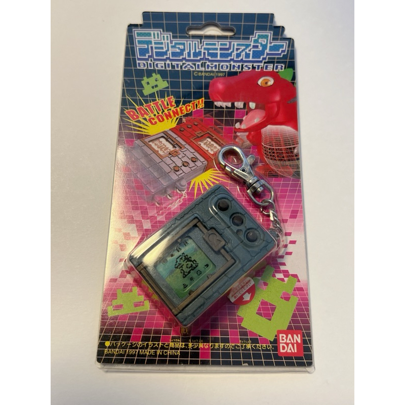 【USED】BANDAI Digimon Vpet Virtual pet 1997 GRAY Digivice Digital ...