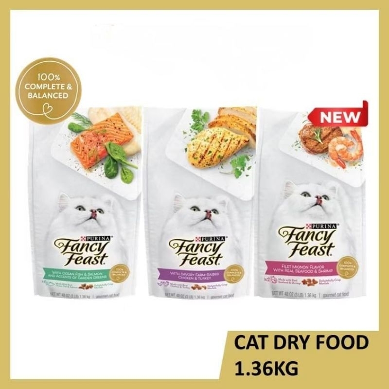 Fancy Feast Dry Cat Food 1.36kg | Shopee Singapore