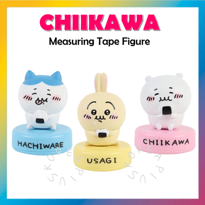 [CHIIKAWA] Measuring Tape Figure (Hachiware, Usagi, Chiikawa) | Shopee ...