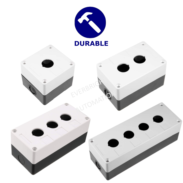 Push Button Switch Control Station Box 22mm 1 / 2 / 3 / 4 Button Hole ...