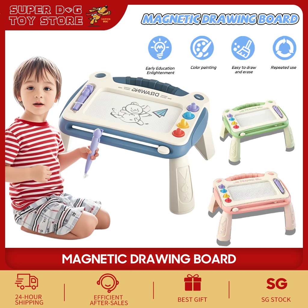 🌈Local Ship🌈Children's Color Drawing board Magnetic Graffiti Board Kids ...