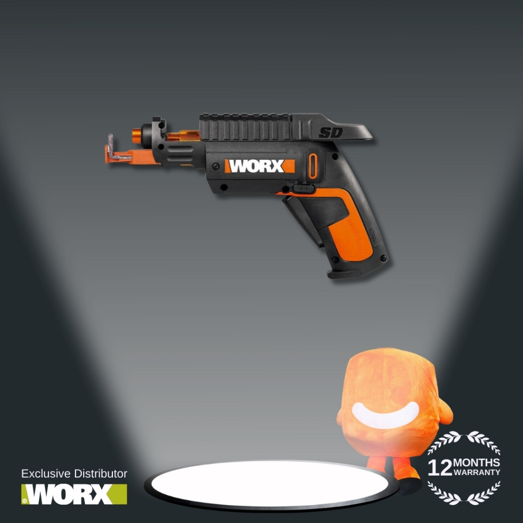 WORX WX255 4V Cordless Screwdriver 6.35mm | Shopee Singapore