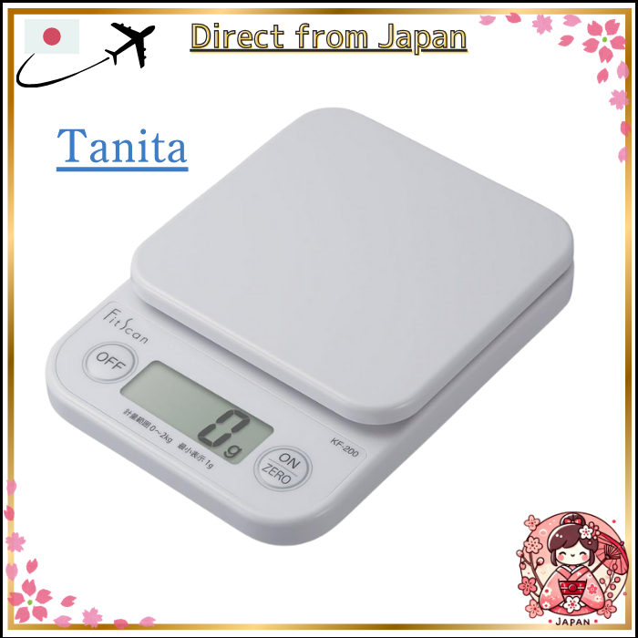Tanita Cooking Digital Scale White KF-200【Direct from Japan】 | Shopee ...