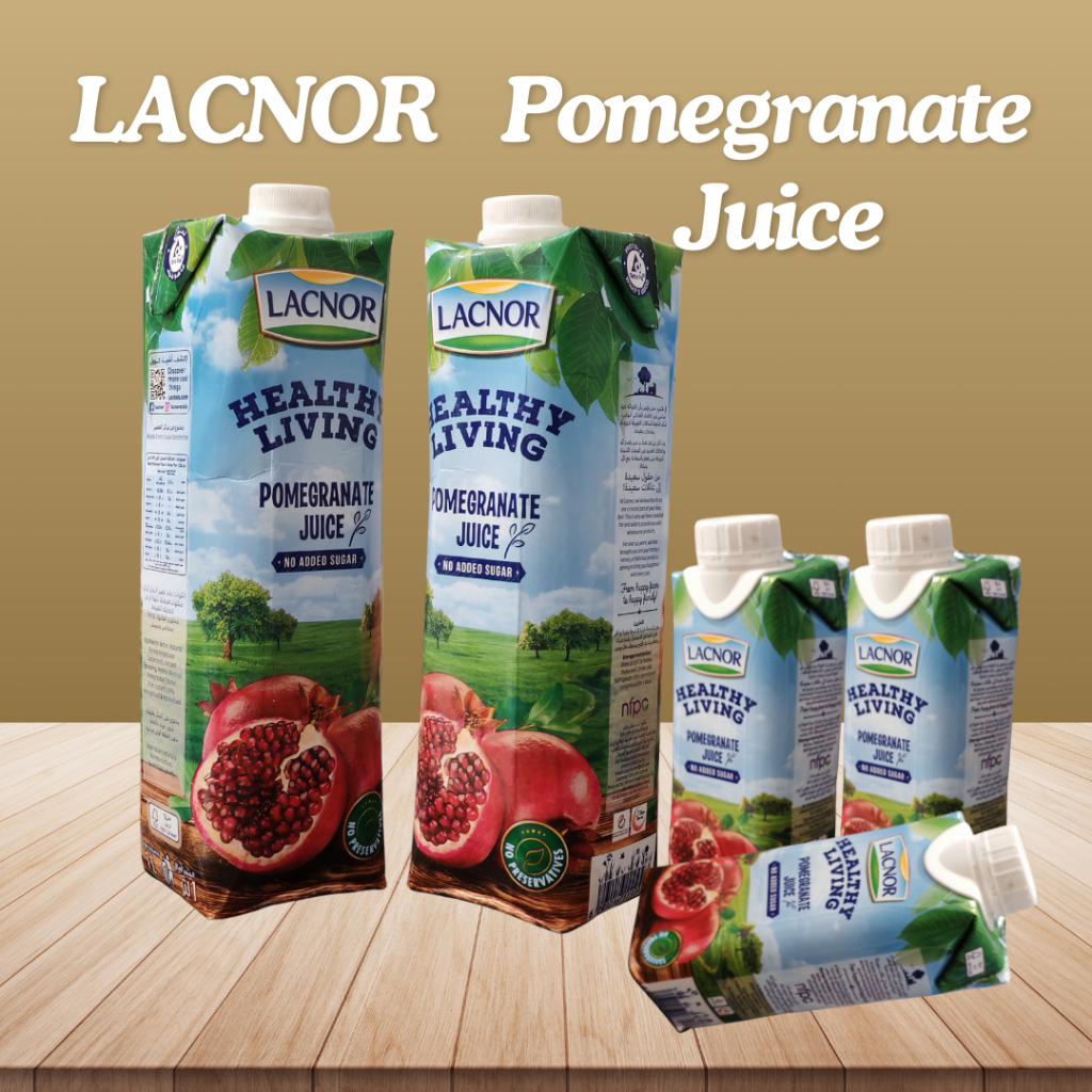 Lacnor Pomegranate Juice / Minuman Perisa Delima / Pomegranate Juice/1 ...