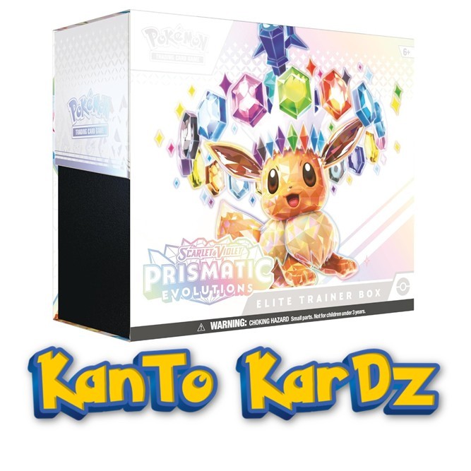 (Ready Stocks!!) ⭐EN Pokemon TCG Prismatic Evolutions Elite Trainer Box ...