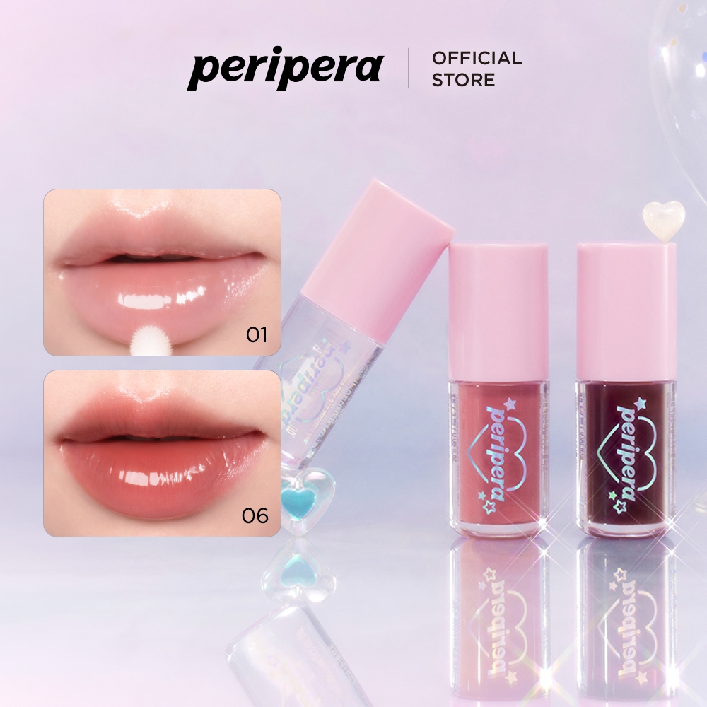 [PERIPERA] Ink Glasting Lip Gloss Mini Set (Holiday Limited) | Shopee ...