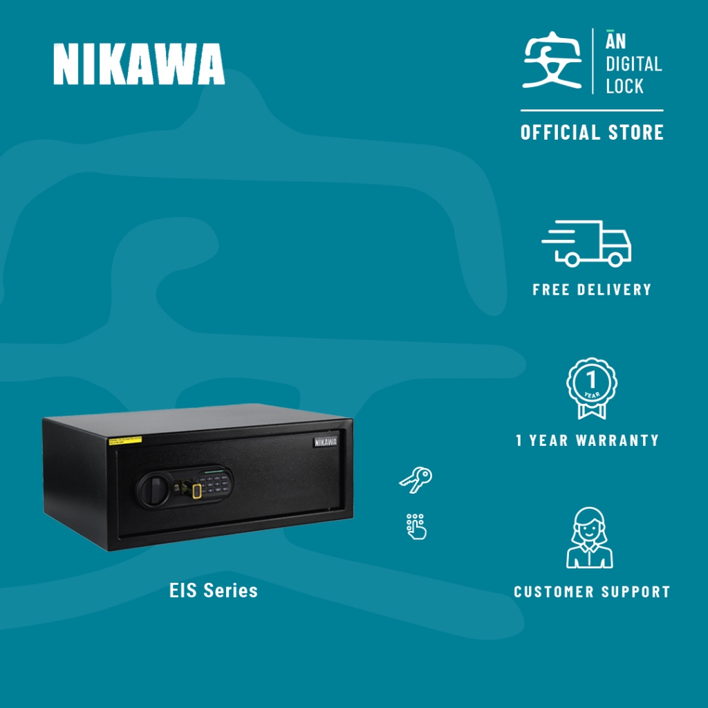 Nikawa EIS Series Digital Safe Box | AN Digital Lock | Shopee Singapore