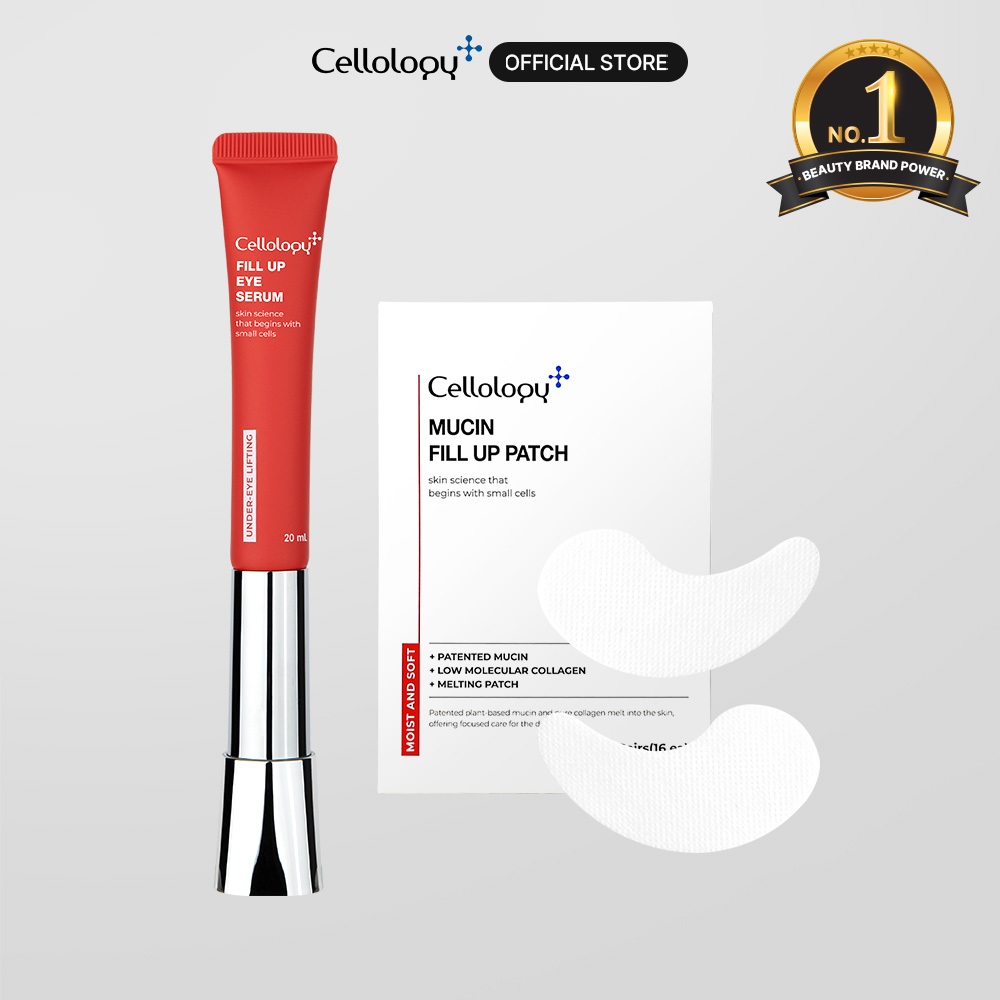 [Cellology] Fill Up Eye Serum + Mucin Fill Up Patch | Shopee Singapore