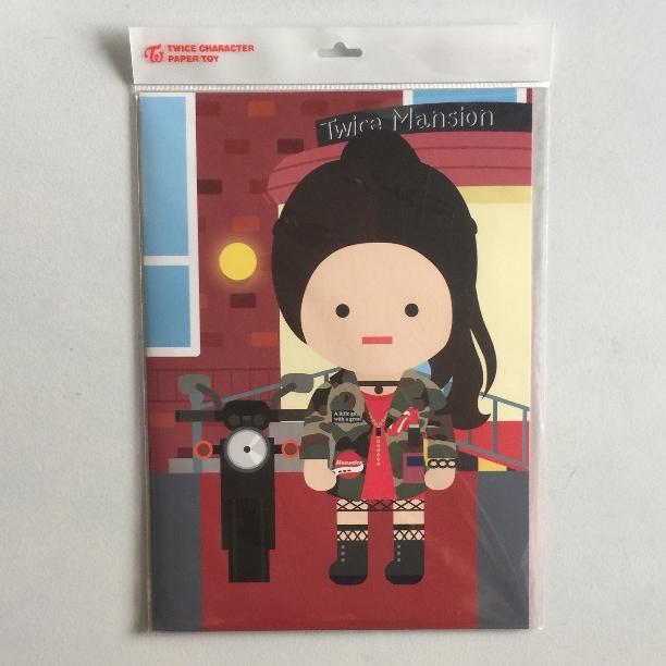[LIMITED EDITION] TWICE K-POP OFFICIAL CHARACTER PAPER TOY DOLL SET ...