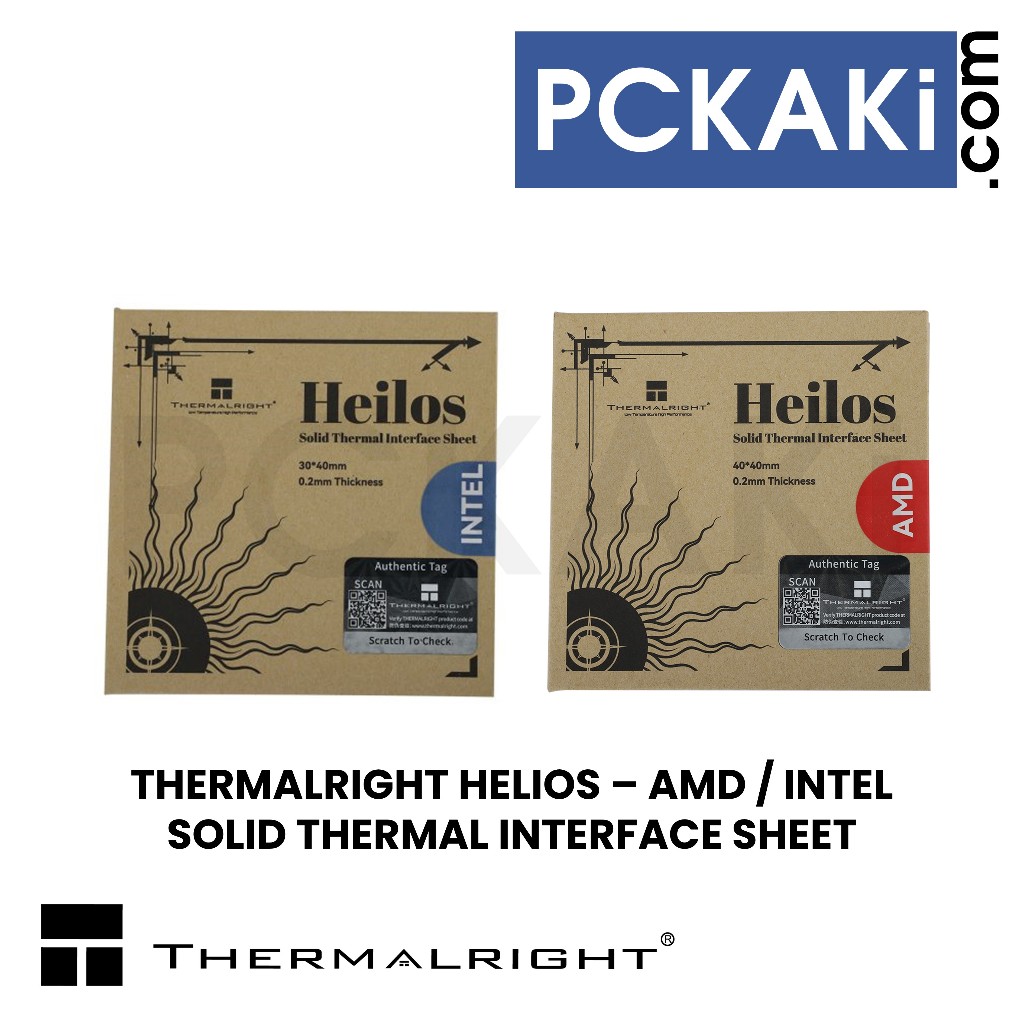 THERMALRIGHT HEILOS THERMAL INTERFACE SHEET FOR AMD / INTEL CPU GPU ...