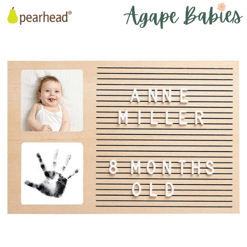 Pearhead Babyprints Letterboard Frame | Shopee Singapore