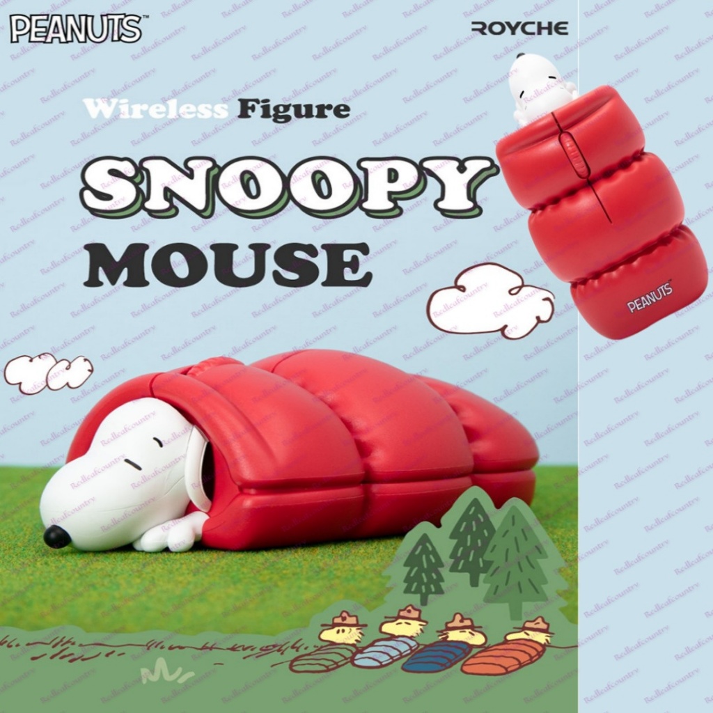 PEANUTS Snoopy Figure Bluetooth Wireless Mouse from Korea | Shopee ...